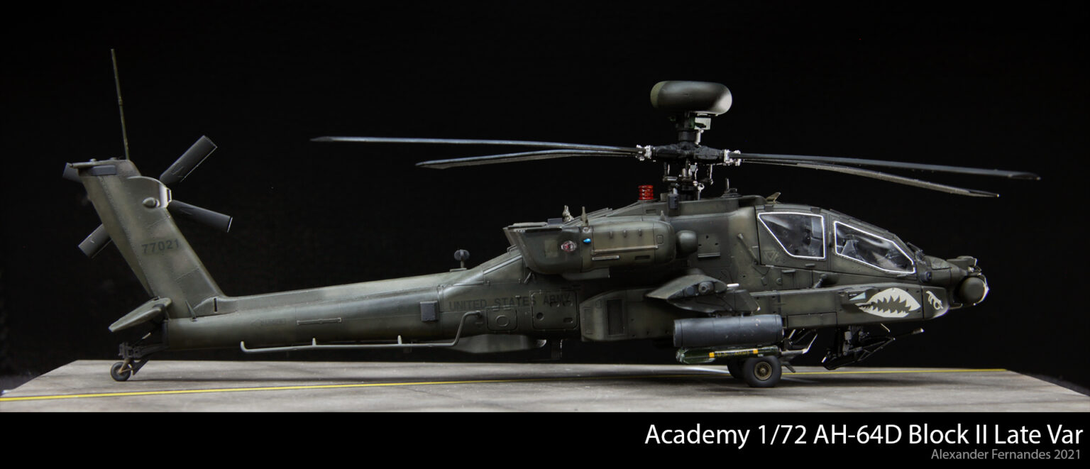 AH-64D APACHE BLOCK II LATE VERSION 1/72 - Hobby Models GT