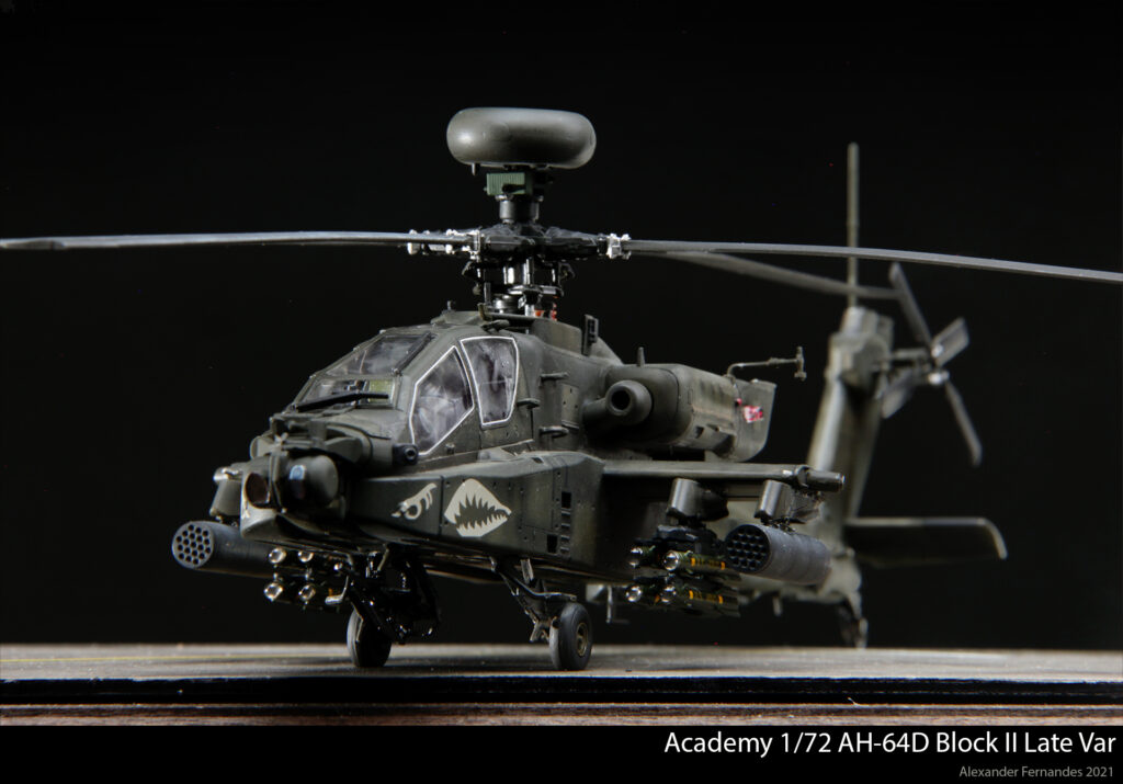 AH-64D APACHE BLOCK II LATE VERSION 1/72 - Hobby Models GT