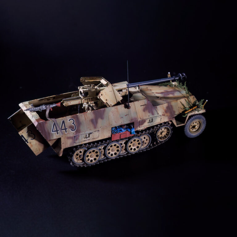 PAKWAGEN SD.KFZ. 251/22 BORDER MODEL 1/35 - Hobby Models GT