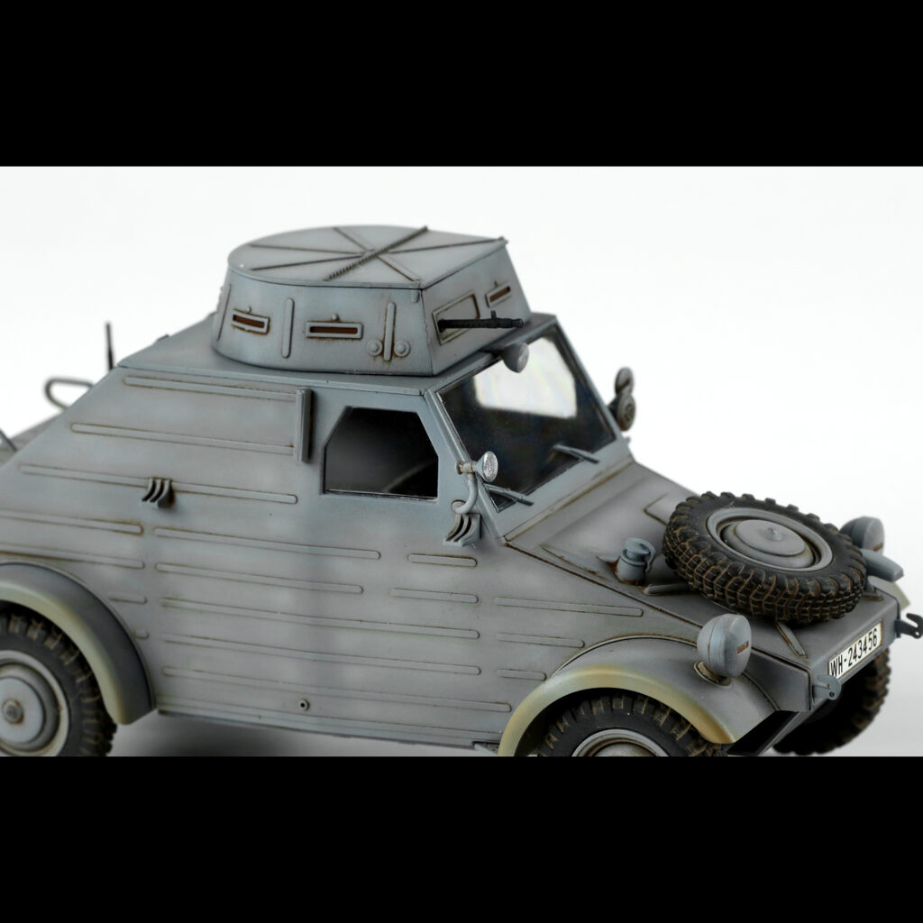 CARRO ALEMAN PKW.K1 KÜBELWAGEN ARMORED TYPE 823 MENG 1/35 - Hobby Models GT