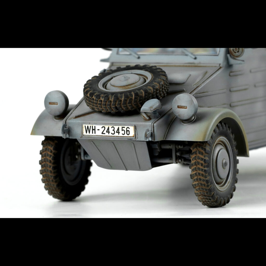 CARRO ALEMAN PKW.K1 KÜBELWAGEN ARMORED TYPE 823 MENG 1/35 - Hobby Models GT