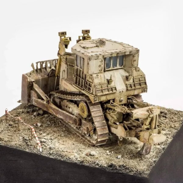 BULLDOZER CATERPILLAR D9 1/72 LIMITED EDITION - Hobby Models GT